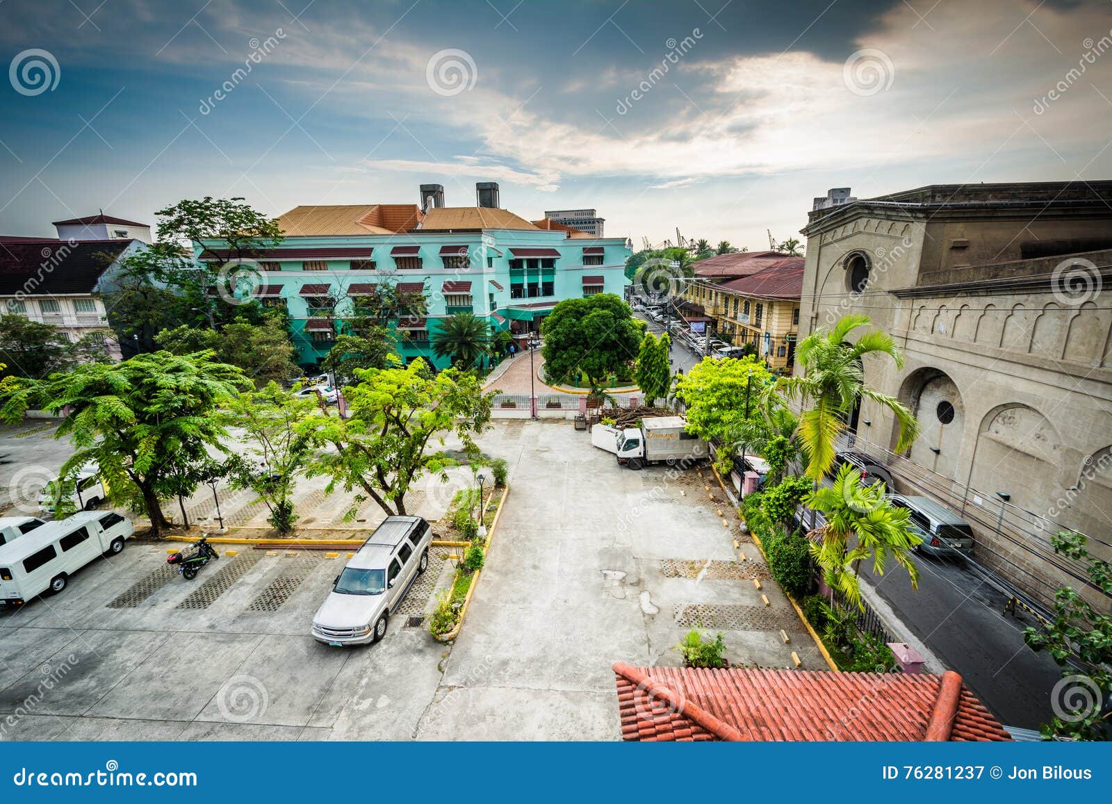 View of Intramuros, Manila, the Philippines. Editorial Photography ...