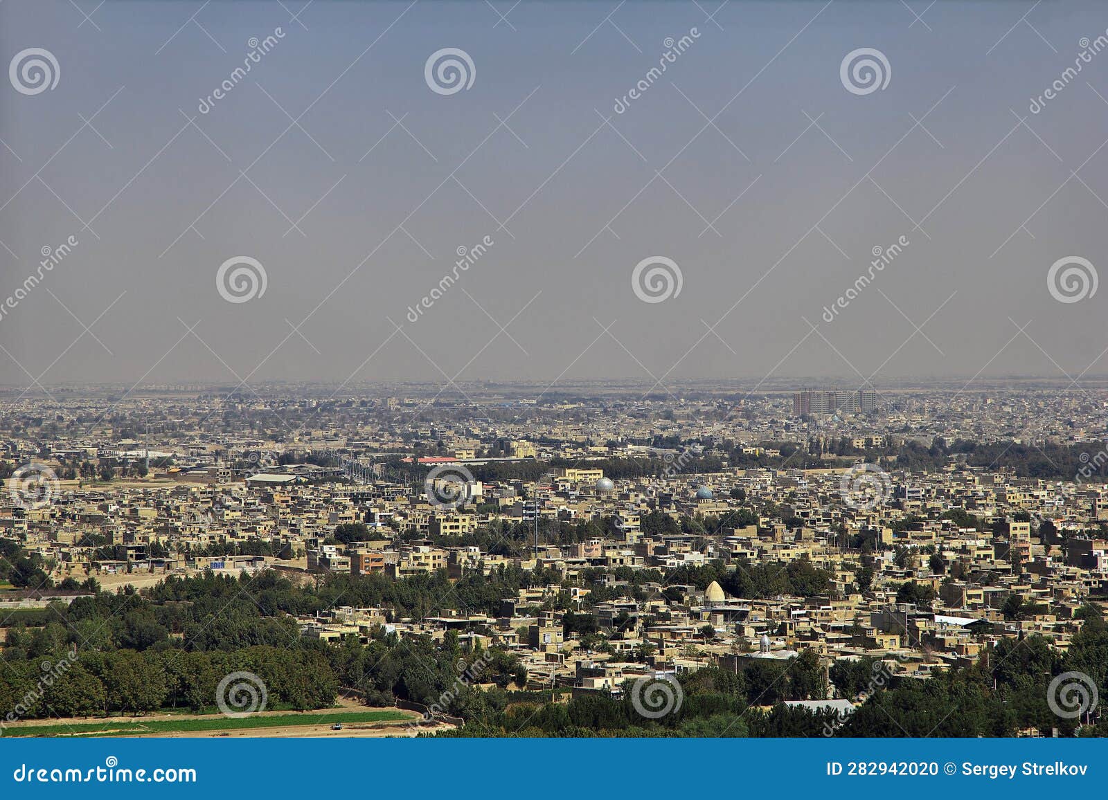 The view of Isfahan, Iran stock photo. Image of temple - 282942020