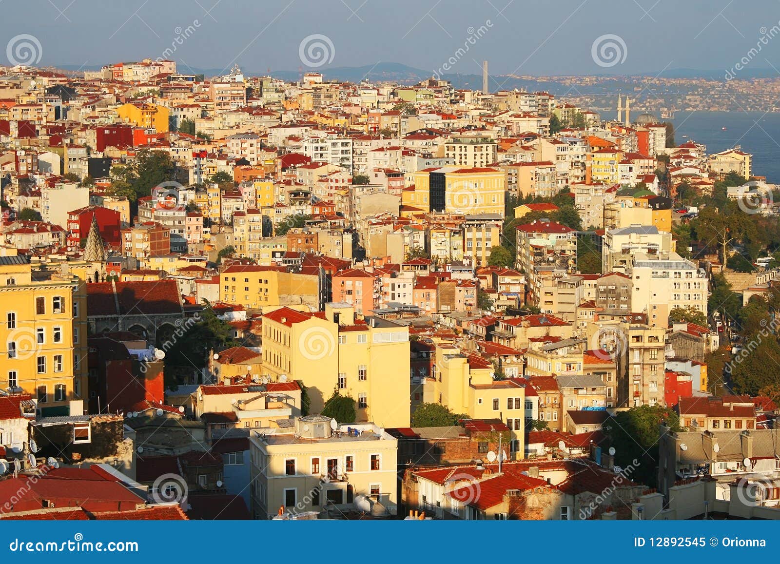 View of Istanbul City, Turkey Stock Image - Image of tourism, sultan ...
