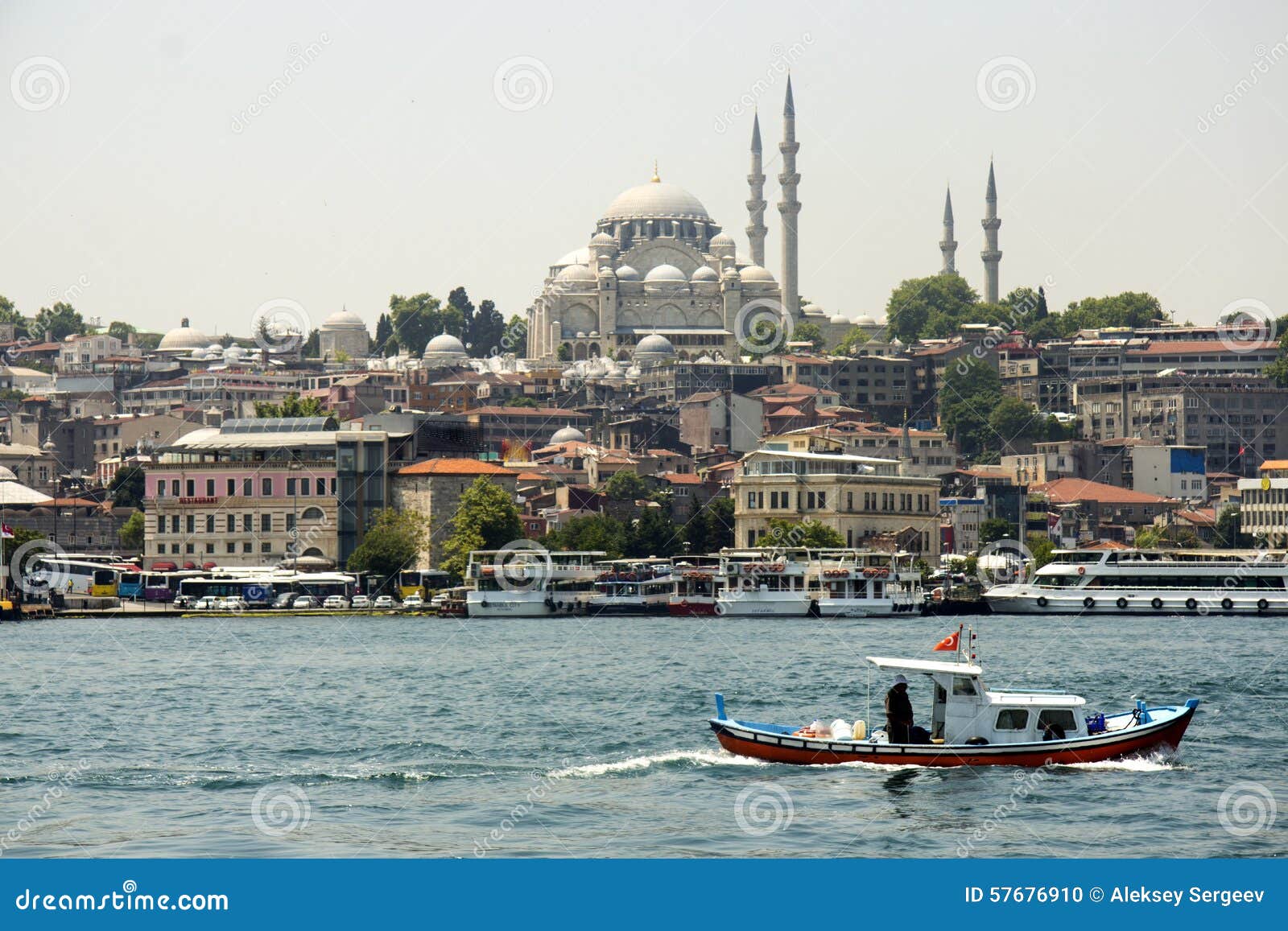 View of Istanbuls Suleimania Mosque Stock Photo - Image of tourism ...