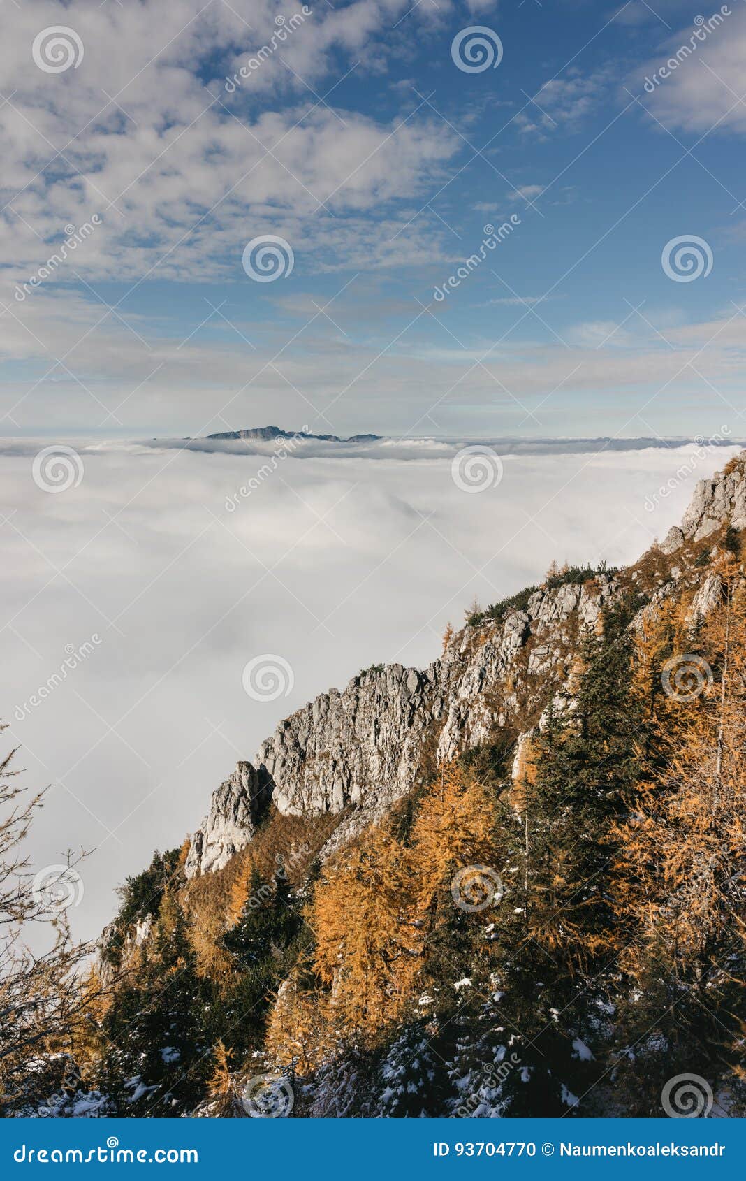 View from on Jenner Mountain, Berchtesgaden, Germany Stock Photo ...