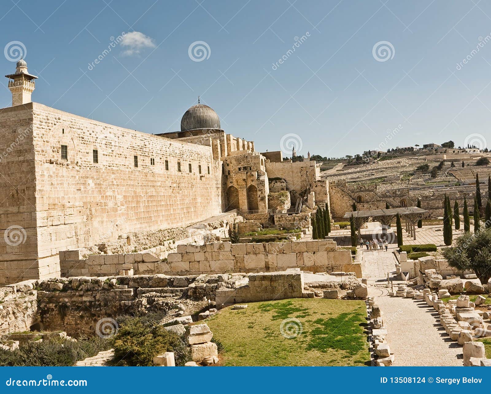 View of Jerusalem stock photo. Image of culture, pilgrimage - 13508124