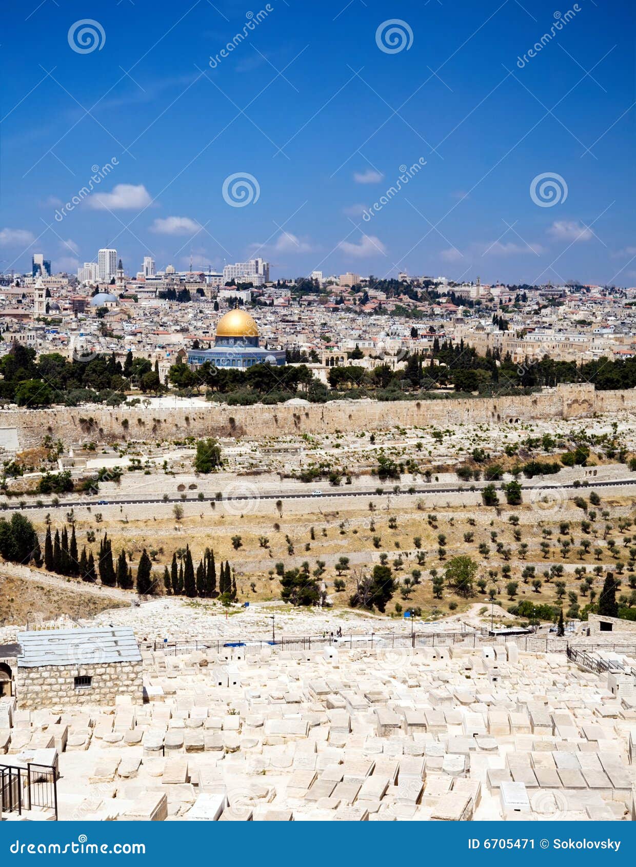 View on Jerusalem stock image. Image of allah, mecca, mohammad - 6705471