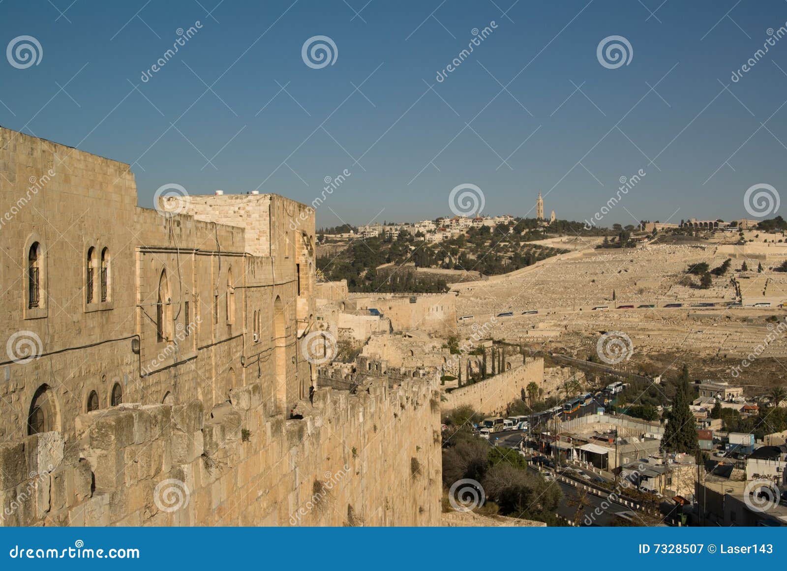 View of Jerusalem stock image. Image of archaeology, history - 7328507
