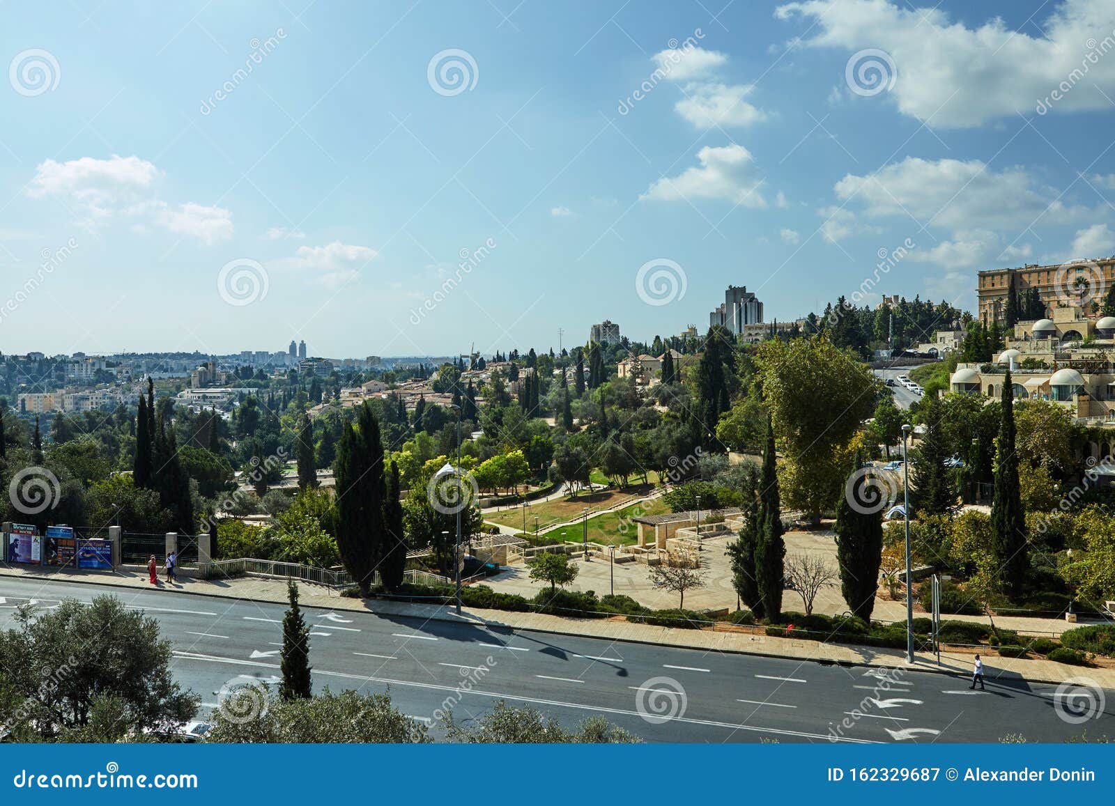 View of the Jerusalem District of Yemin Moshe Editorial Photography ...