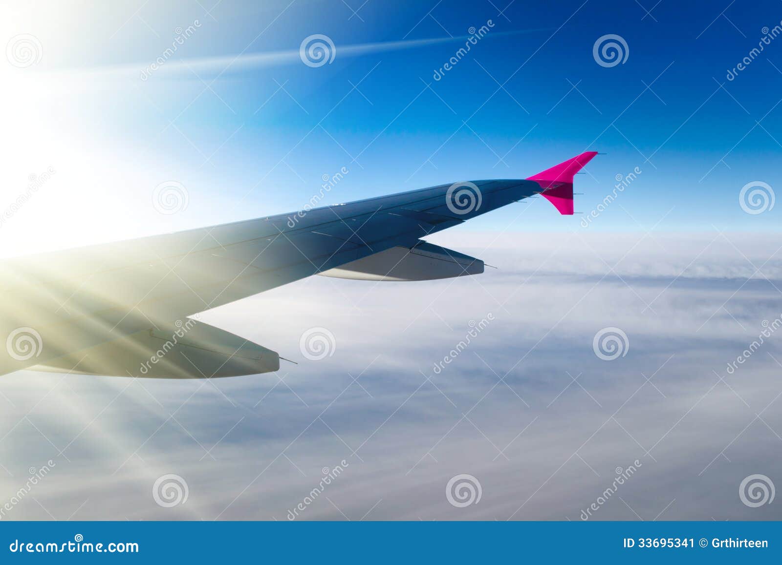 View of jet plane stock image. Image of airport, aviation - 33695341
