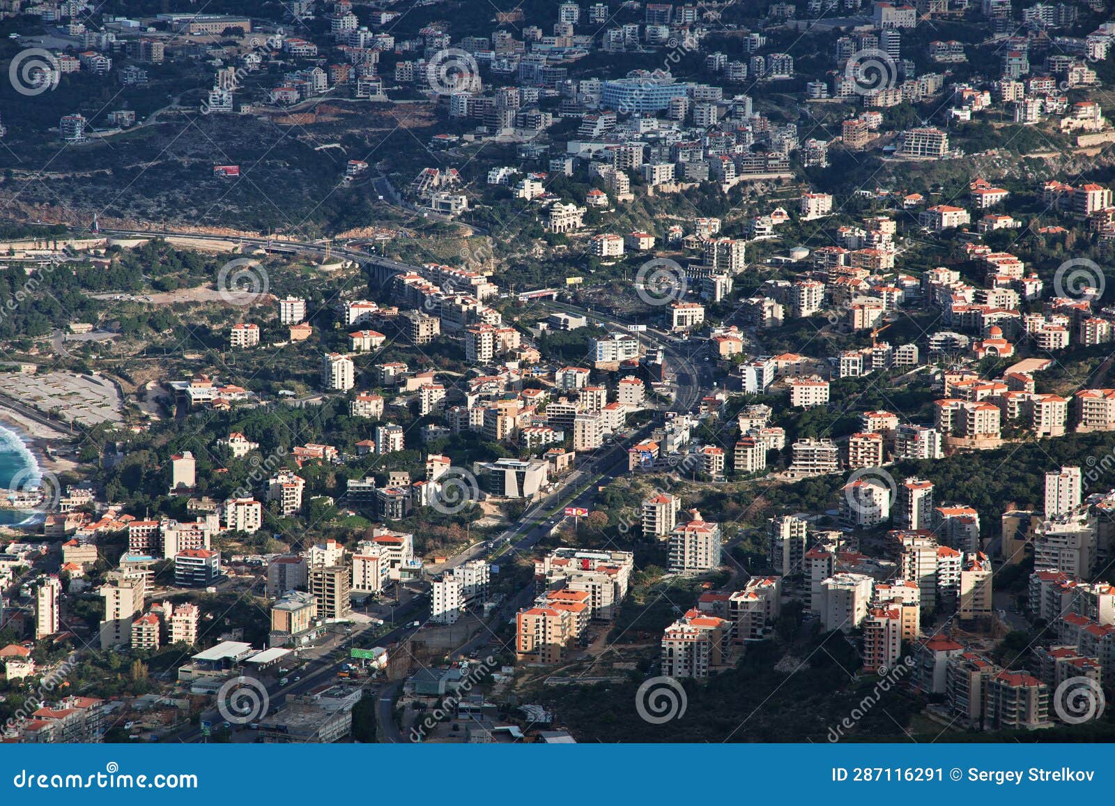 The View of Jounieh, Lebanon Editorial Photo - Image of tourism, beauty ...