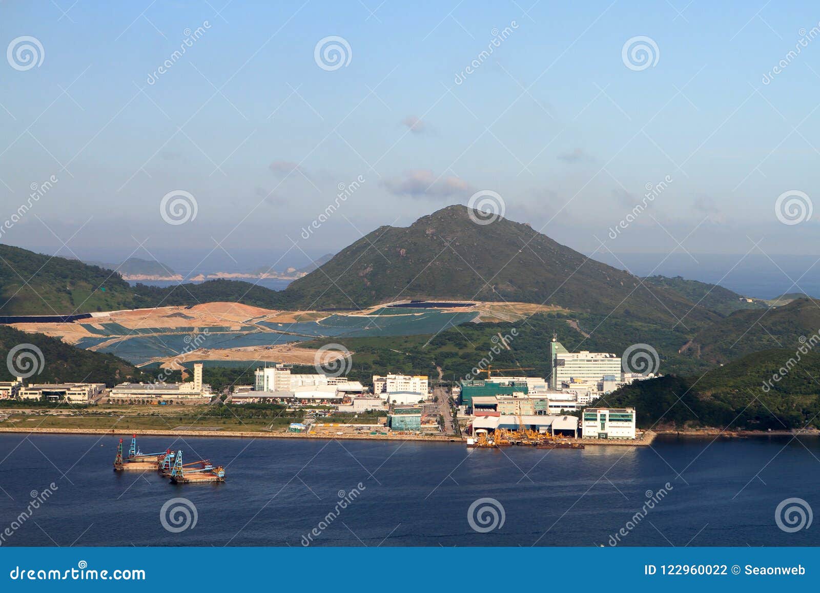 A the View of Junk Bay, Hong Kong 2010 Stock Photo - Image of city ...