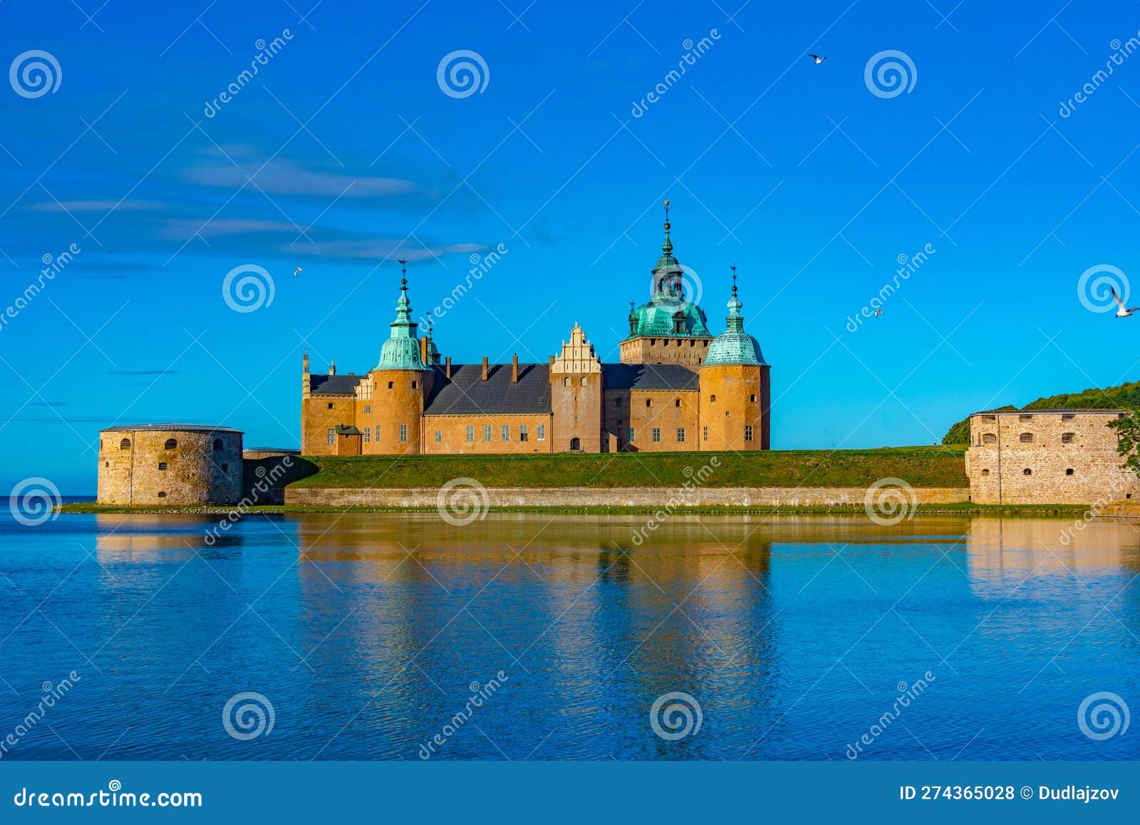 View of Kalmar Castle in Sweden Editorial Stock Photo - Image of ...