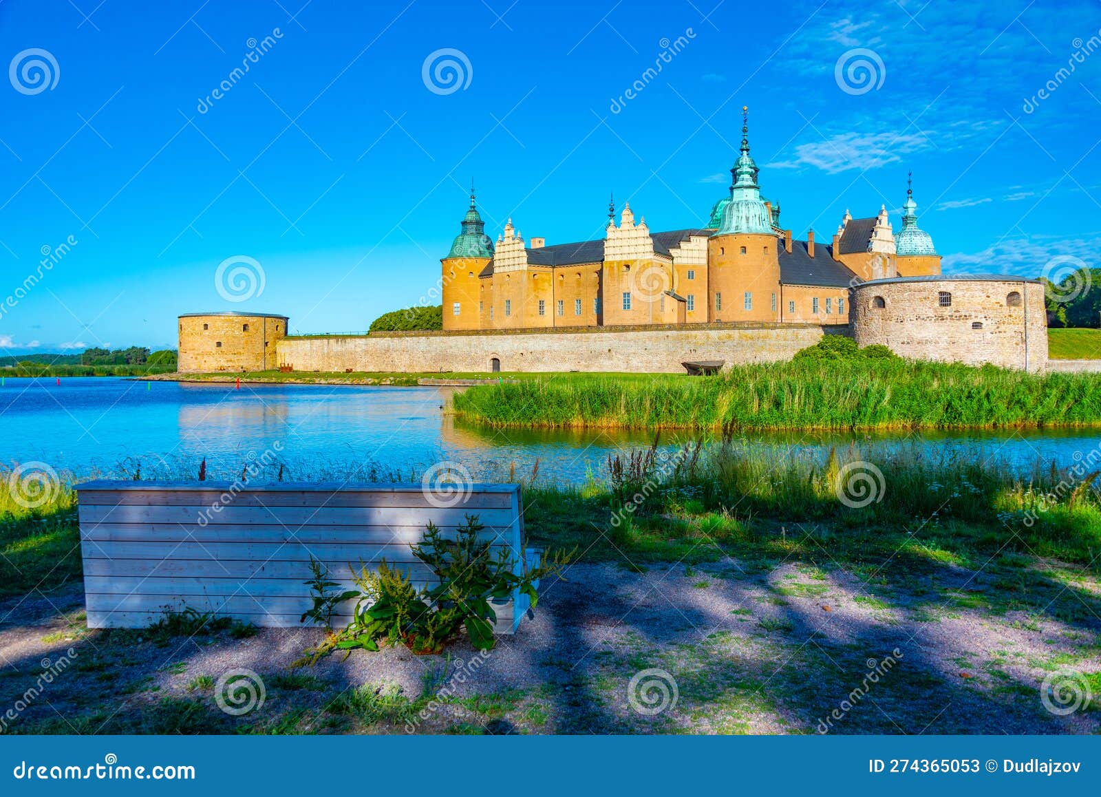View of Kalmar Castle in Sweden Editorial Stock Photo - Image of ...