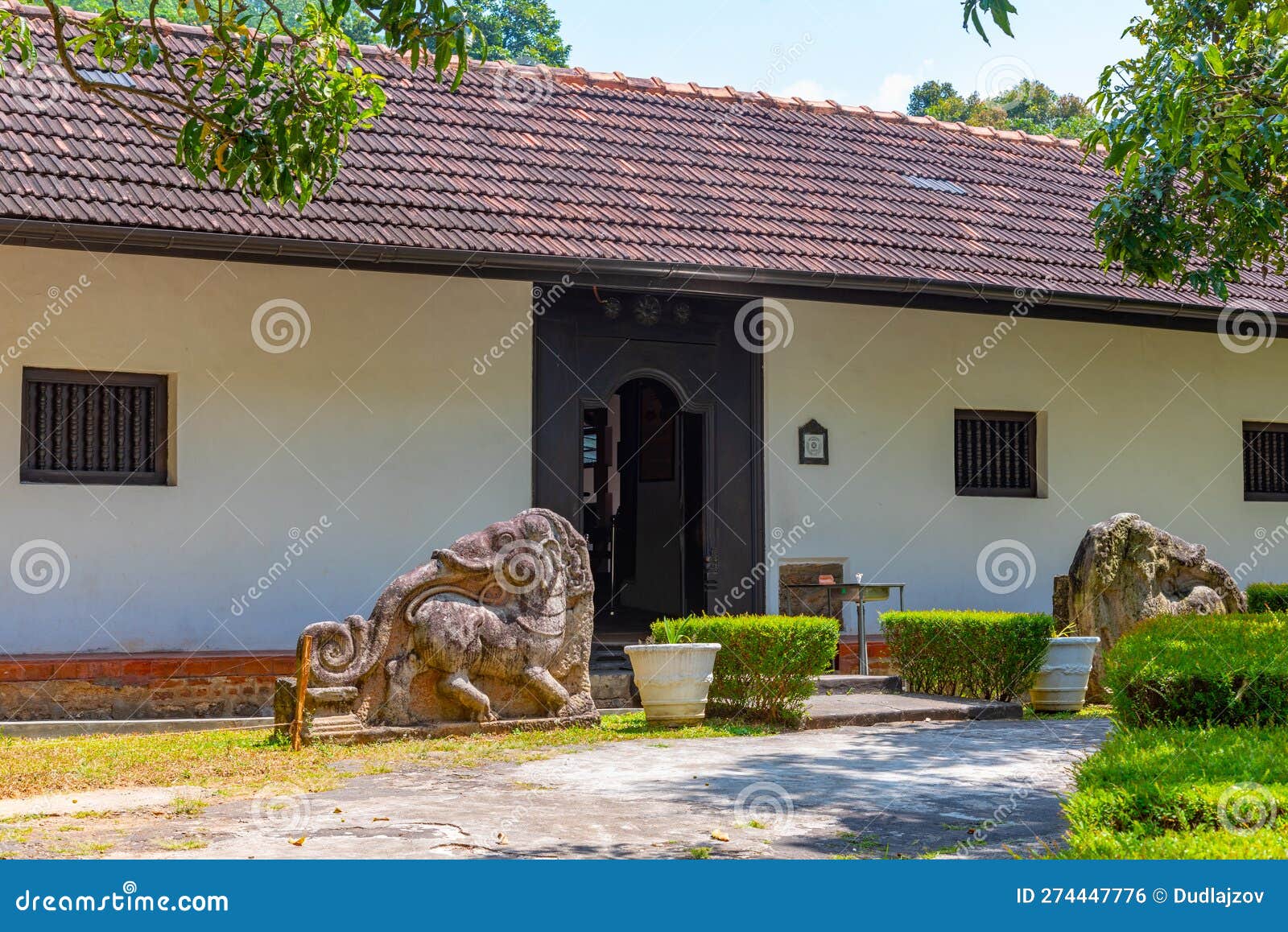 View of Kandy National Museum, Sri Lanka Stock Photo - Image of tourist ...