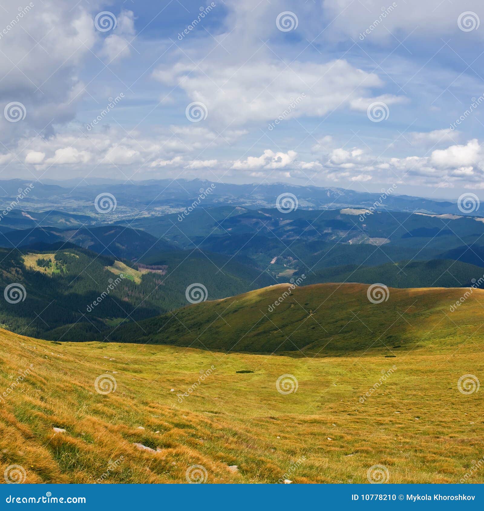 View of Karpaty mountain stock photo. Image of nature - 10778210