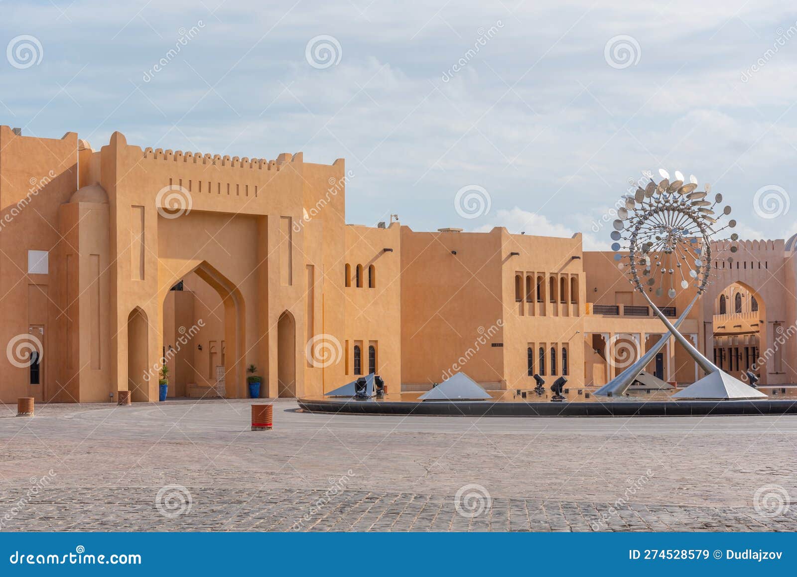 View of the Katara Cultural Village in Doha, Qatar Editorial Stock ...