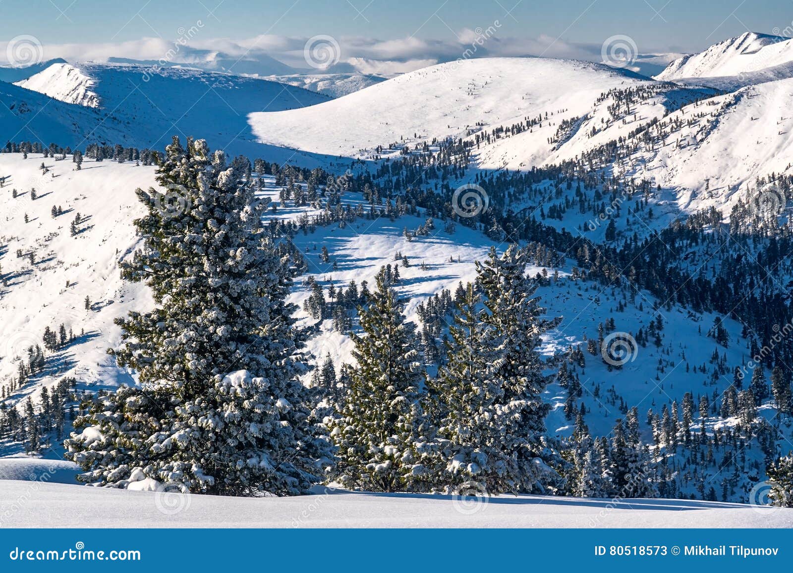 View of the Khamar-Daban Ridge Stock Image - Image of baikal, daban ...