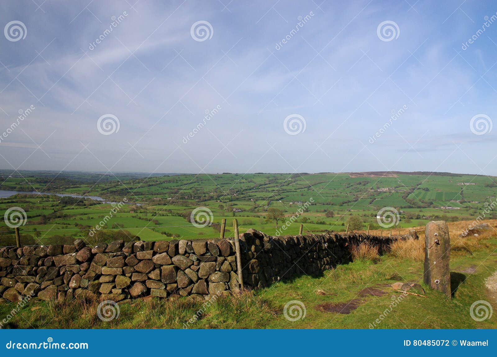 View from Kinder Scout England0 Stock Photo - Image of district, rocks ...