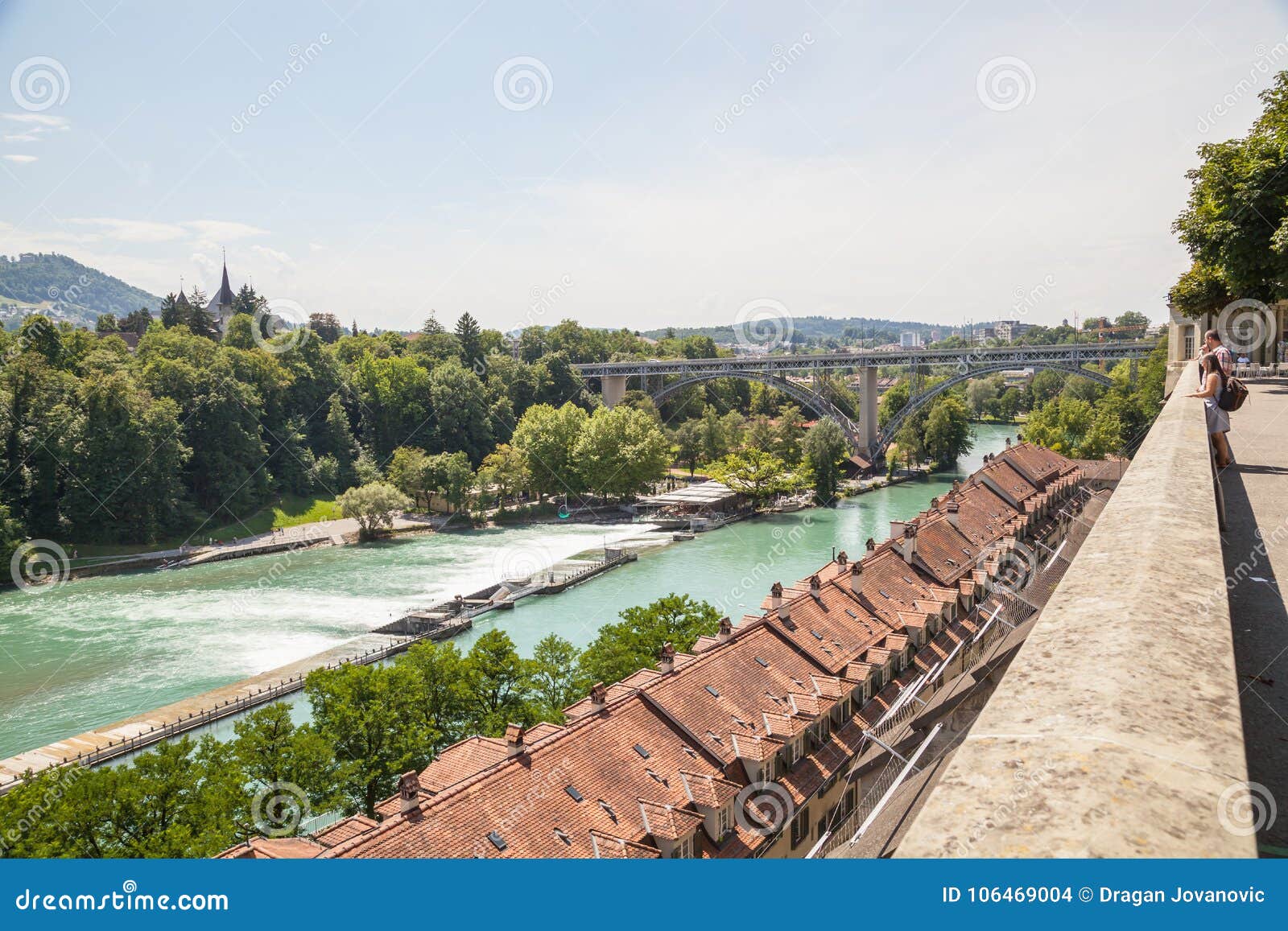 View of Bern, Switzerland editorial stock image. Image of landscape ...