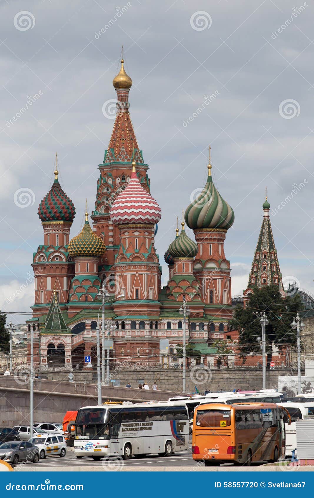View on Kremlin Castle in Moscow, Russia Editorial Image - Image of ...