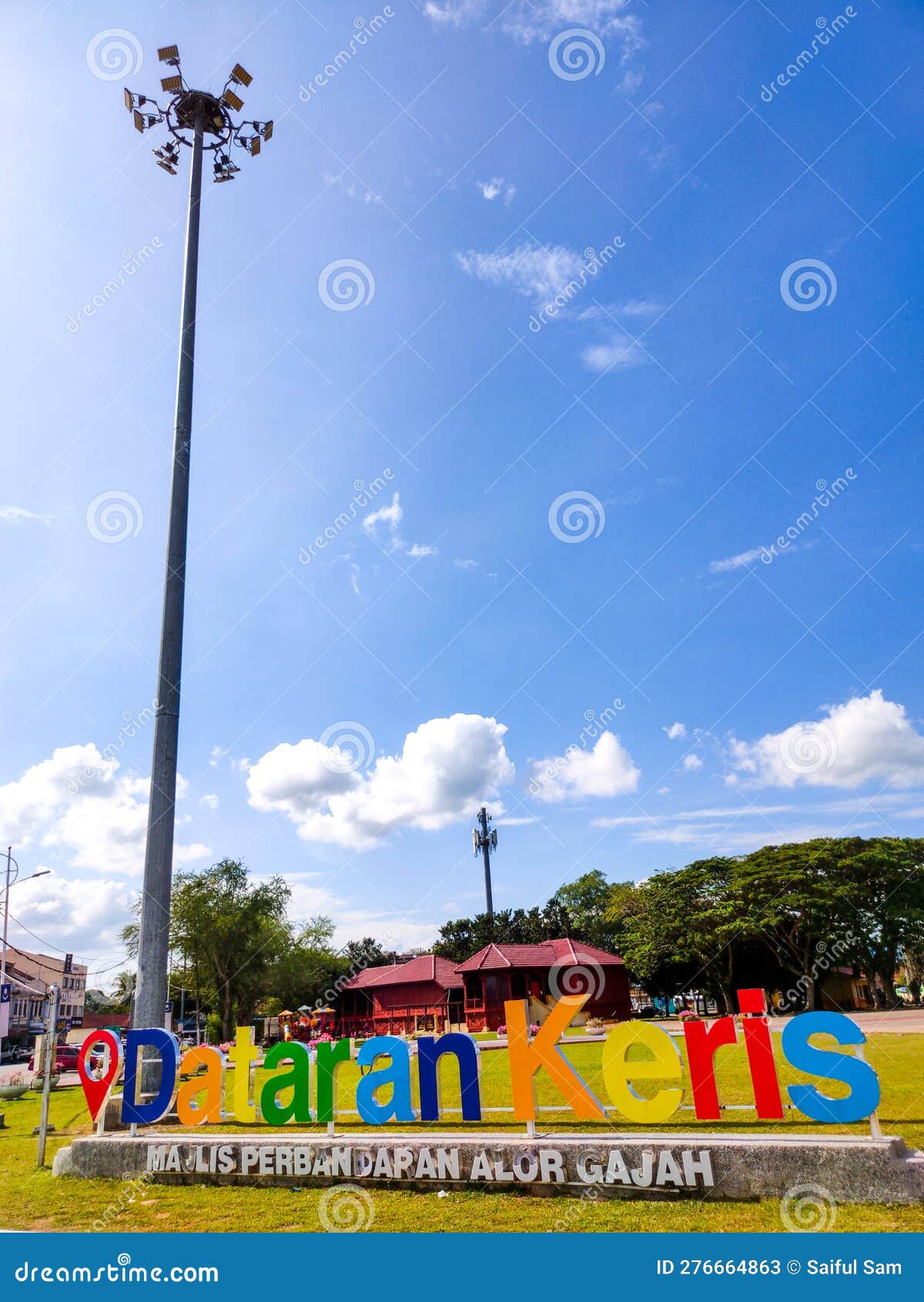 View of the Kris Plain of Alor Gajah Melaka Malaysia Editorial Stock ...