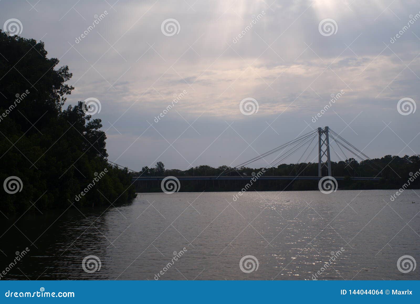 View of Kwanza River Bridge from River Viewpoint Stock Photo - Image of ...
