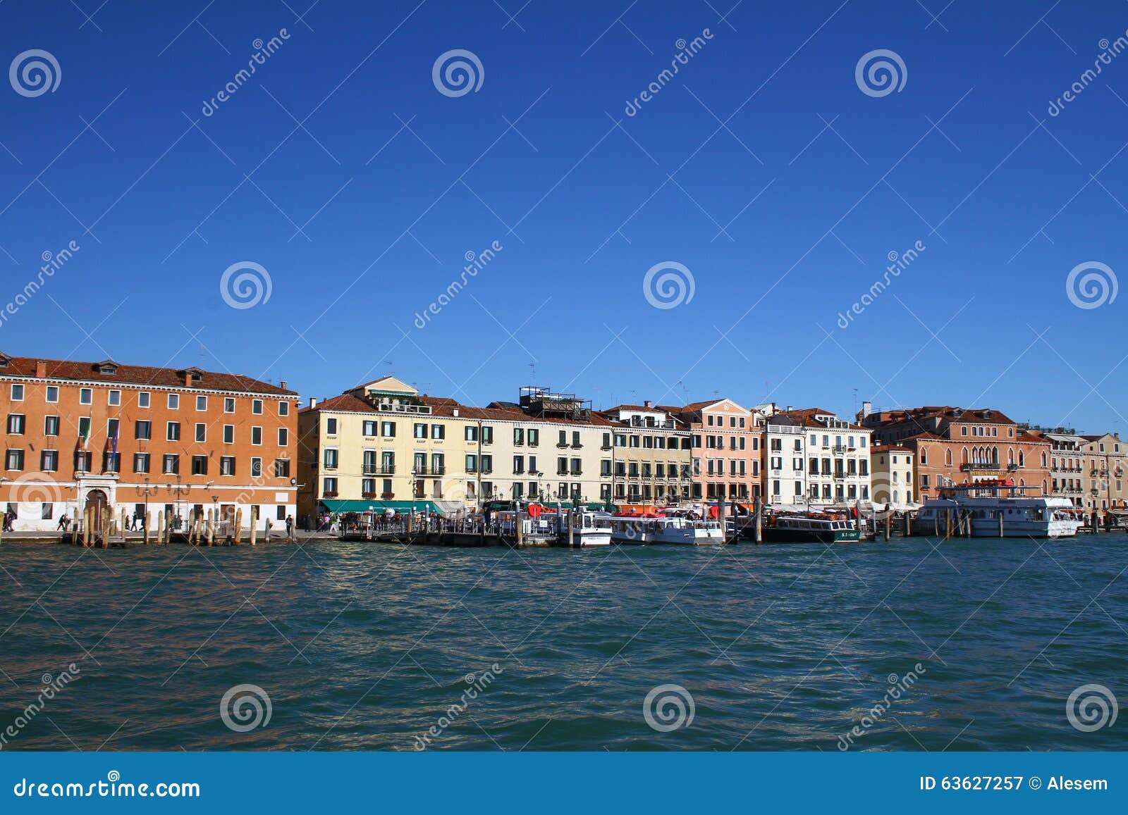 View from the Lagoon on Venice Stock Image - Image of italy, lagoon ...
