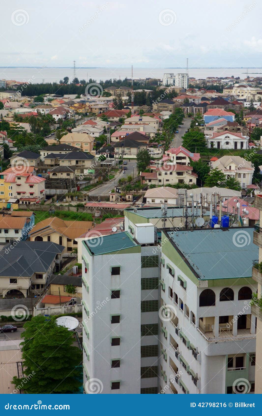 View on Lagos editorial photo. Image of view, lagos, city - 42798216