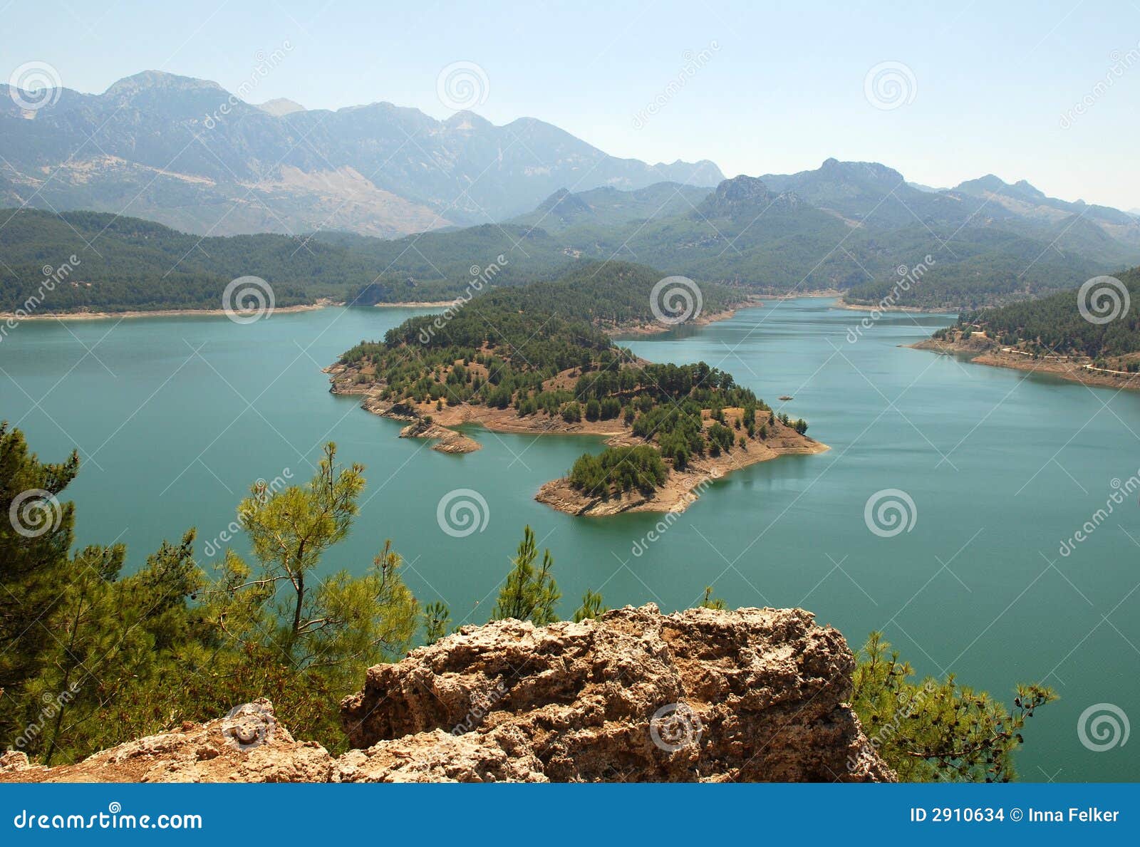 View from the lake stock photo. Image of blue, outdoors - 2910634