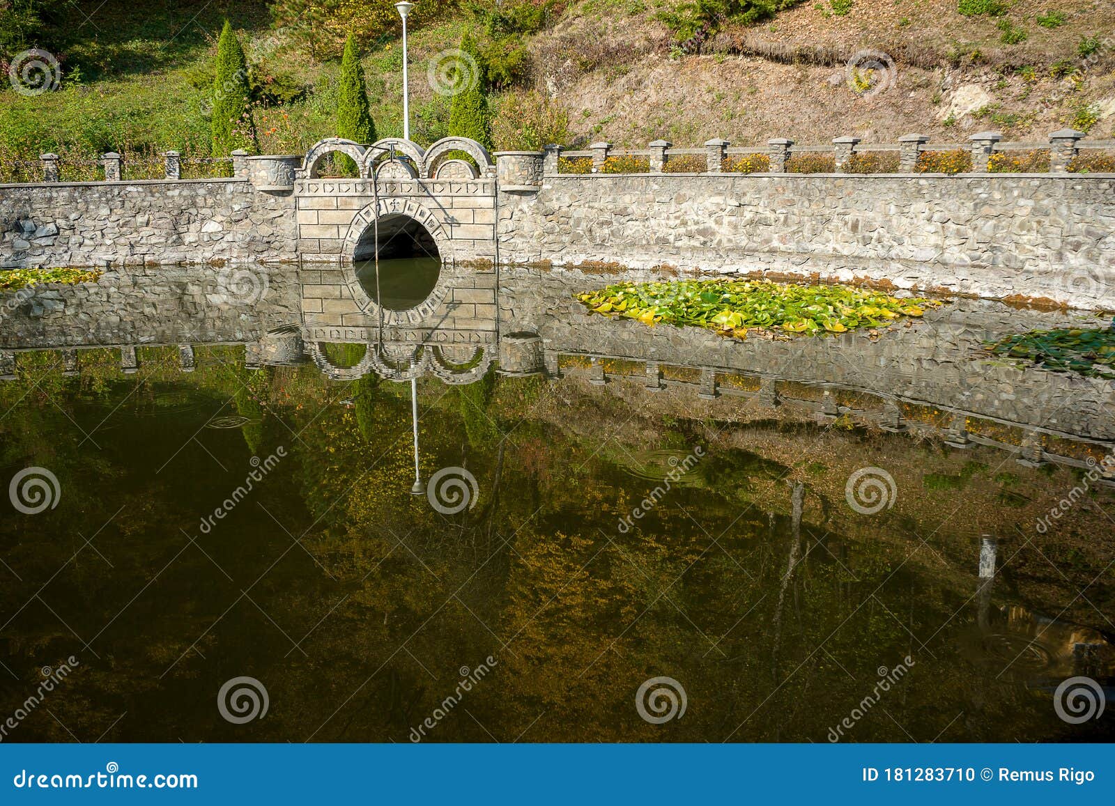 A View of the Lake from the Vaca Monastery Stock Photo - Image of ...