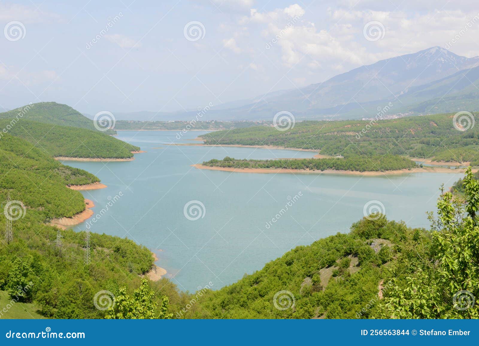 View at Lake Debar on North Macedonia Stock Photo - Image of macedonian ...