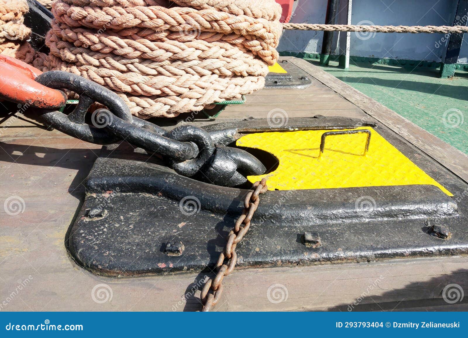 Large Ropes Coiled Together In Patterns. Stock Photo | CartoonDealer ...