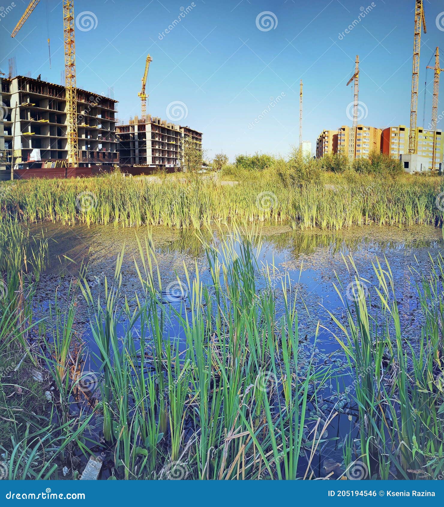 Scale Of Buildings And Walkway Royalty-Free Stock Photography ...