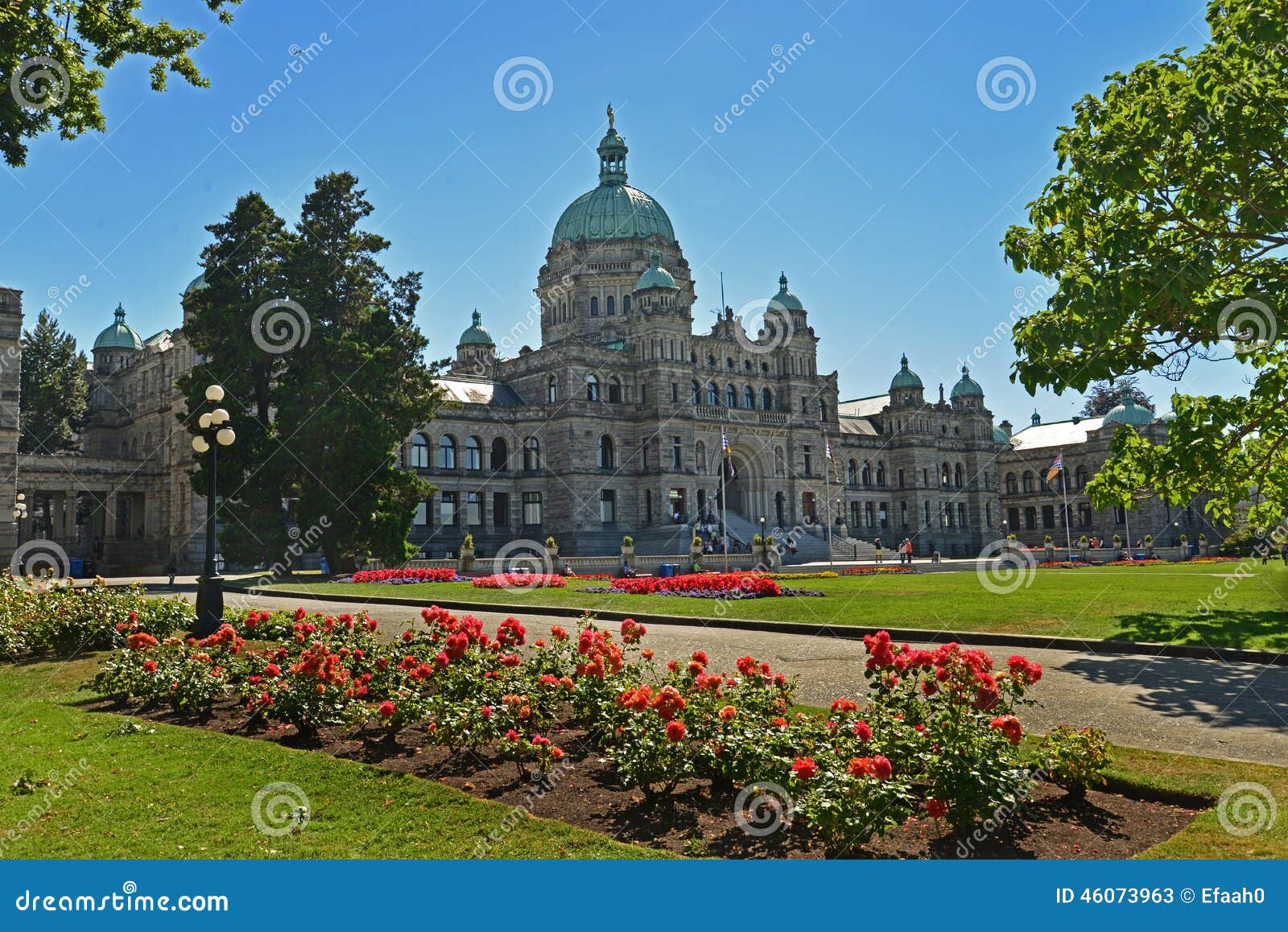 A View of the Legislative Landmark Building, Victoria Editorial Stock ...