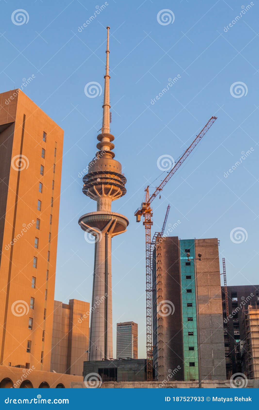 Liberation Tower stock image. Image of sphere, middle - 187527933