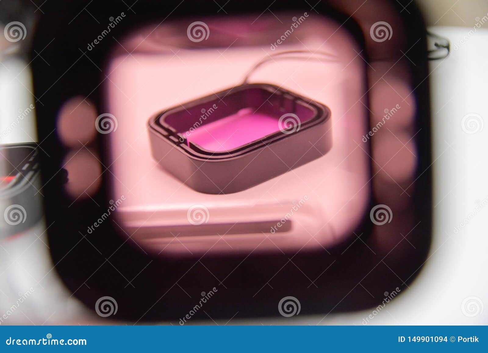 View through Light Filter for Action Camera Stock Photo - Image of ...