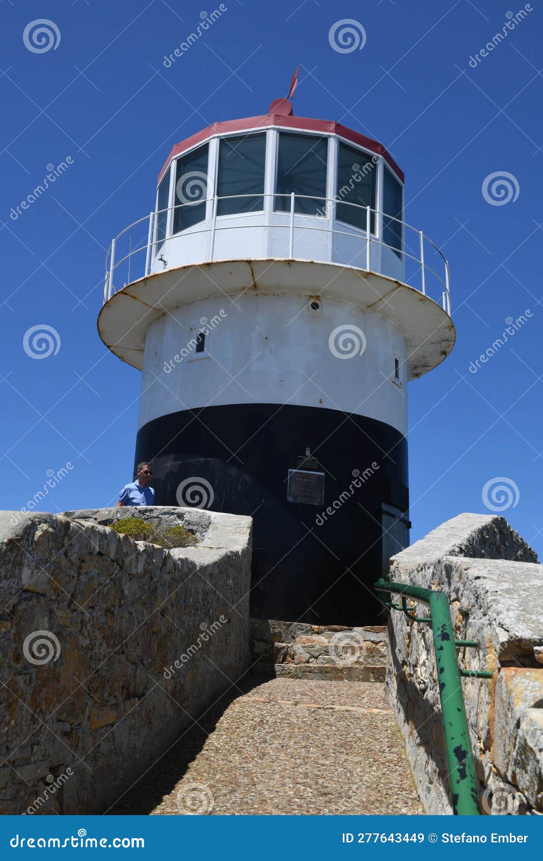View at the Lighthouse of Cape Point in South Africa Editorial Stock ...