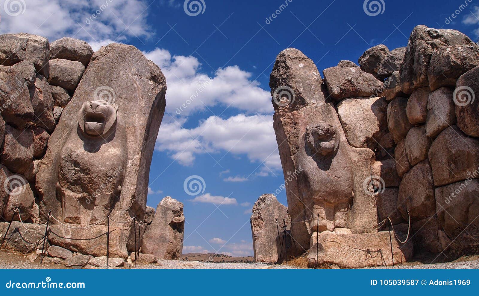 Ancient City of Hattusa in Turkey Stock Image - Image of carving ...