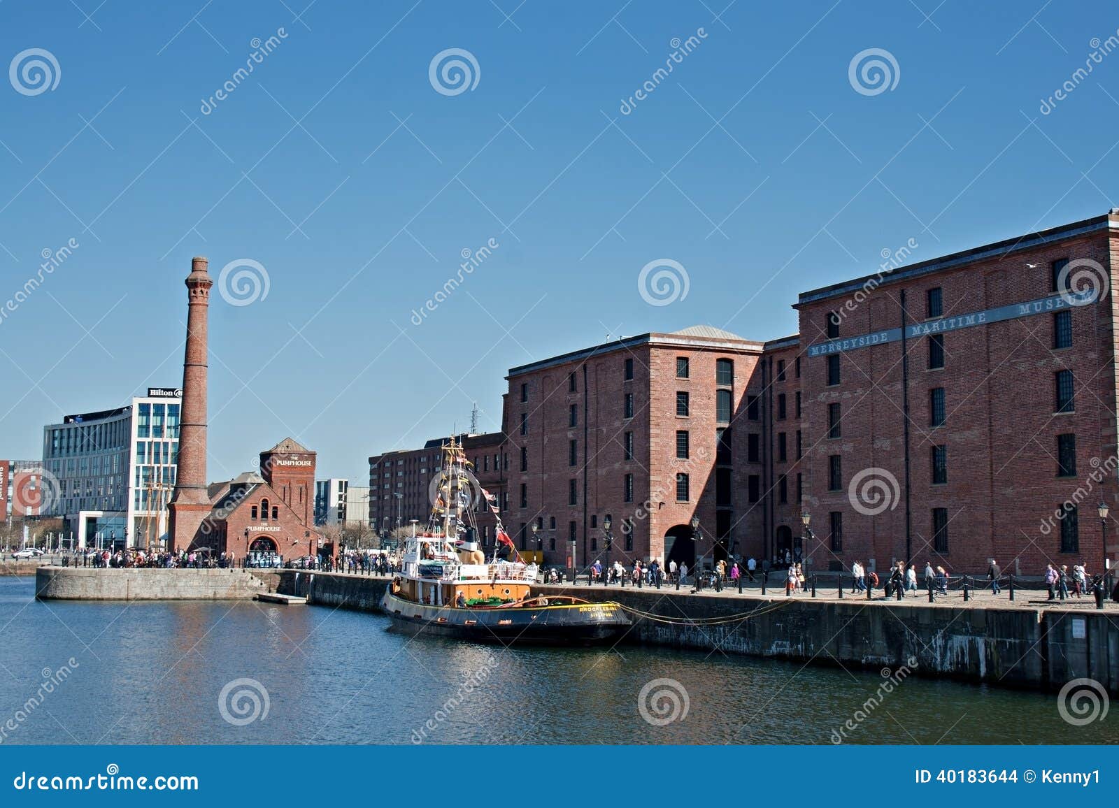 View of Liverpool S Historic Waterfront Editorial Stock Image - Image ...