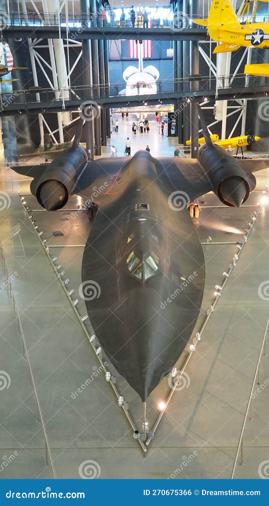 Lockheed SR-71 Blackbird at Smithsonian Air Space Museum Editorial ...