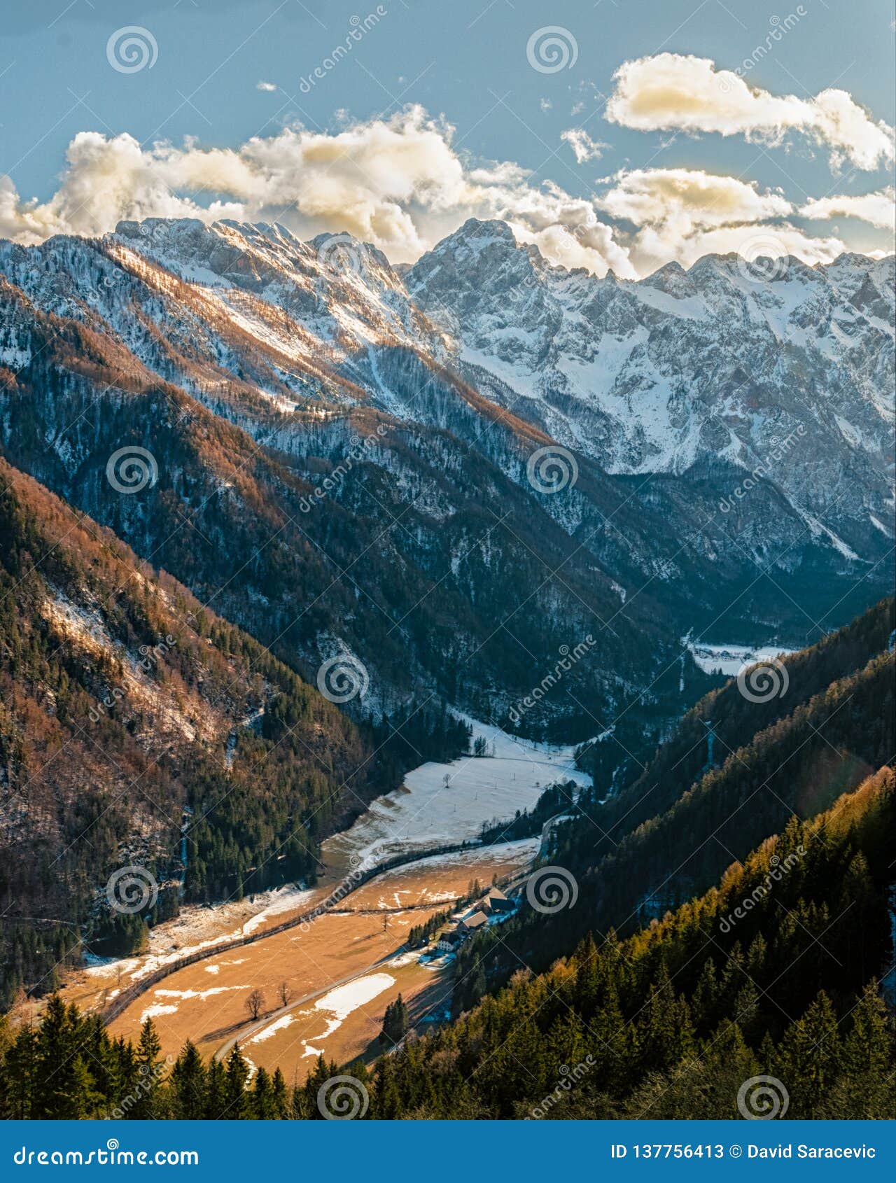 View of Logar valley stock image. Image of valley, hiking - 137756413