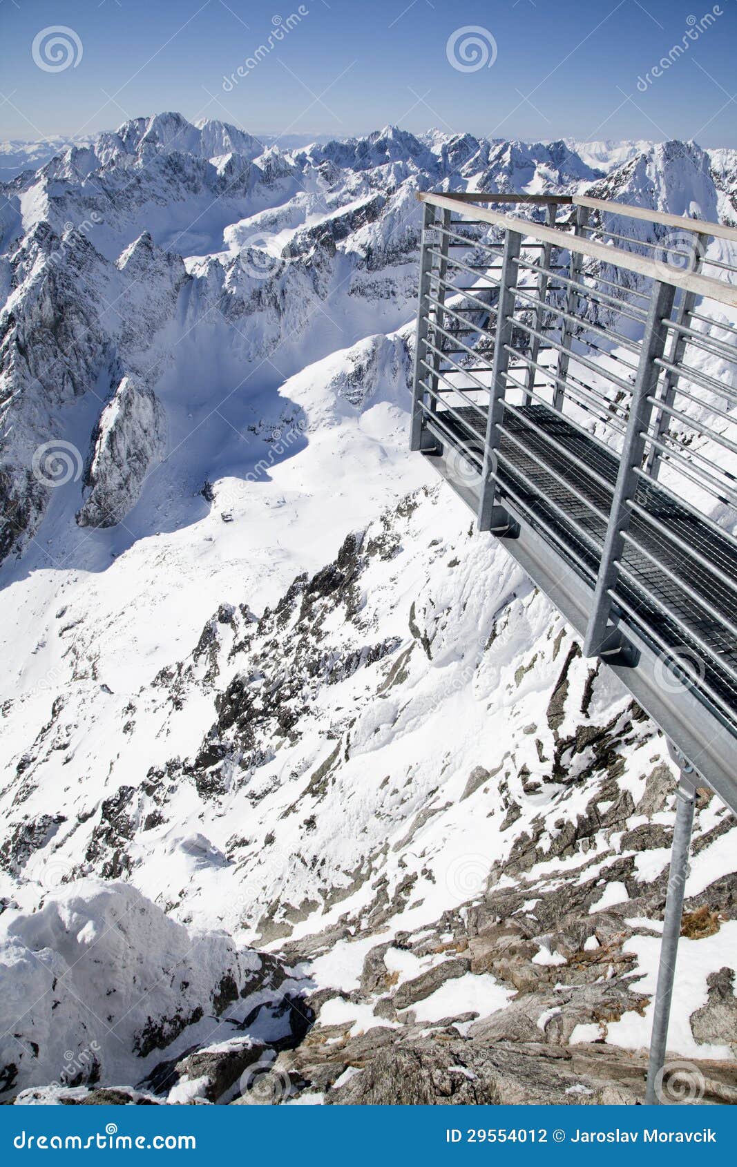 View from Lomnicky Stit - Peak in High Tatras Stock Photo - Image of ...