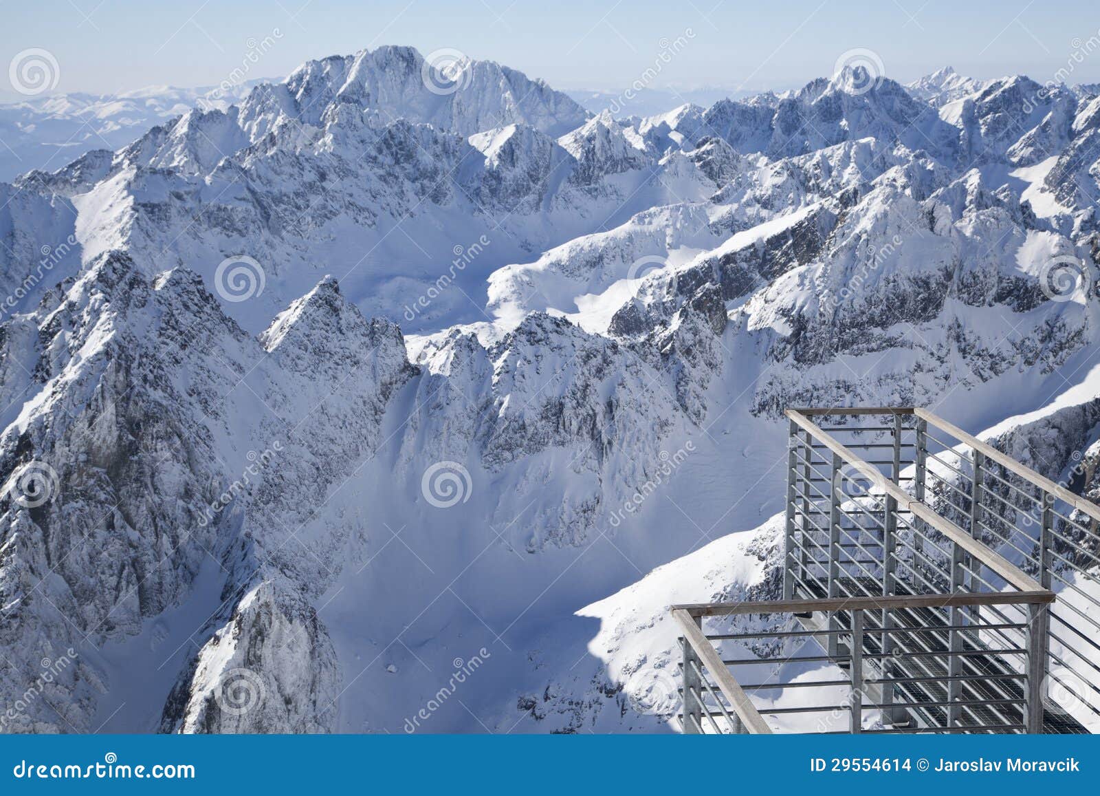 View from Lomnicky Stit - Peak in High Tatras Stock Photo - Image of ...