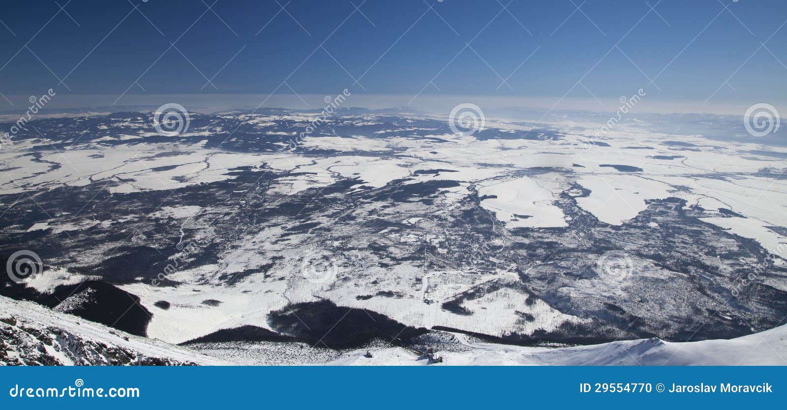 View from Lomnicky Stit - Peak in High Tatras Stock Photo - Image of ...