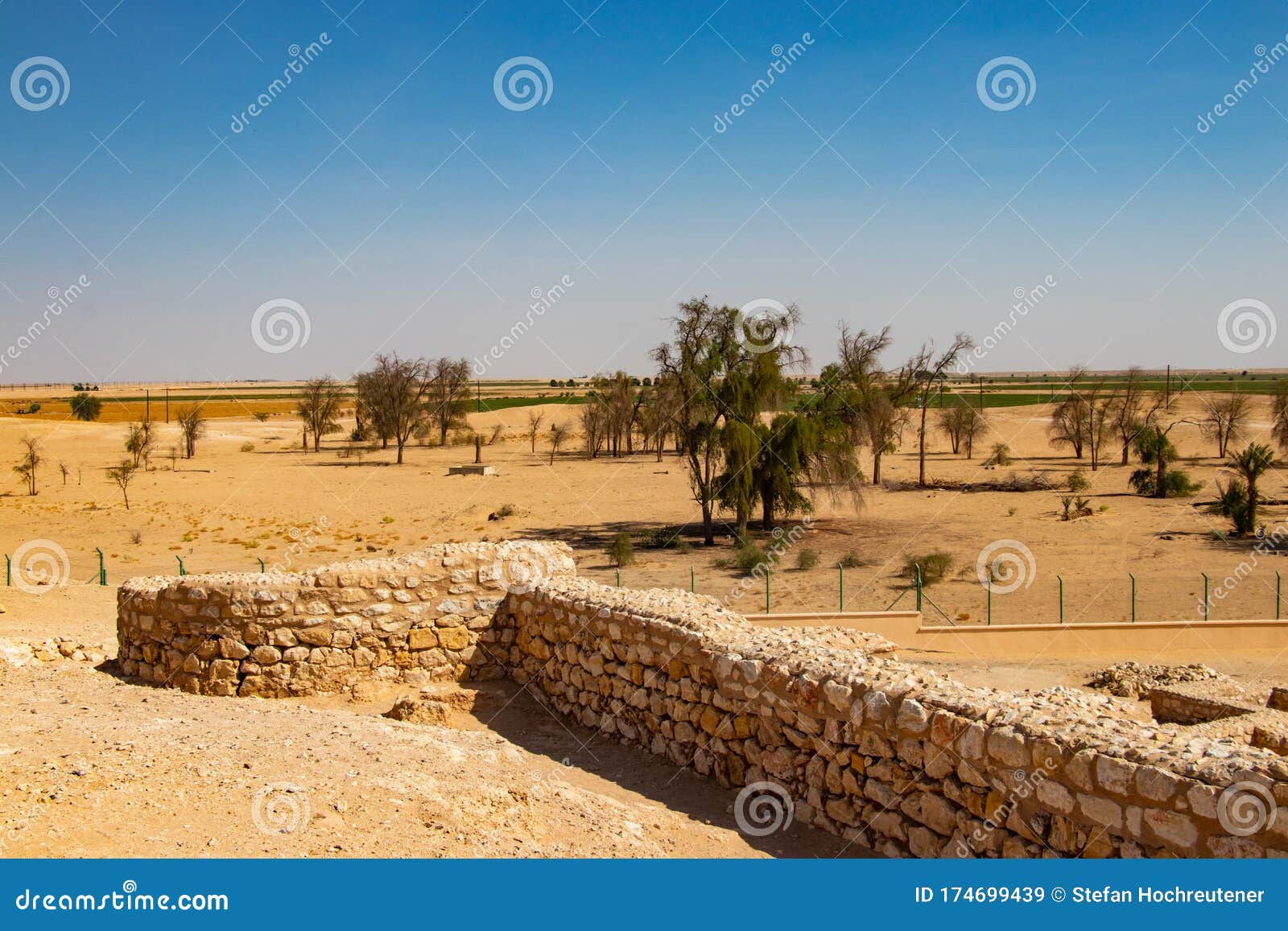 View of Lost City of Ubar in Oman Stock Image - Image of travel, ruins ...