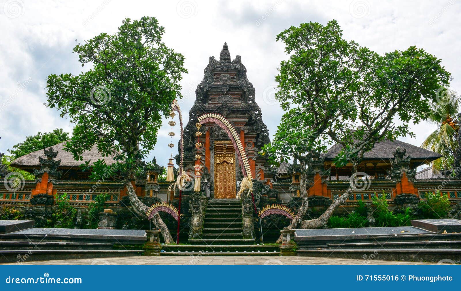 View of the Lotus Temple in Bali, Indonesia Editorial Photo - Image of ...