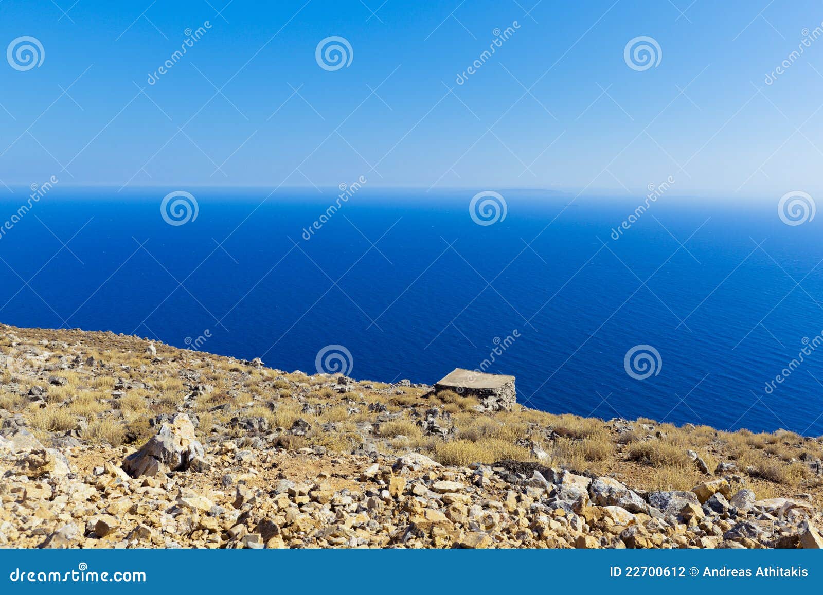 View of Lybian sea stock photo. Image of beach, scene - 22700612