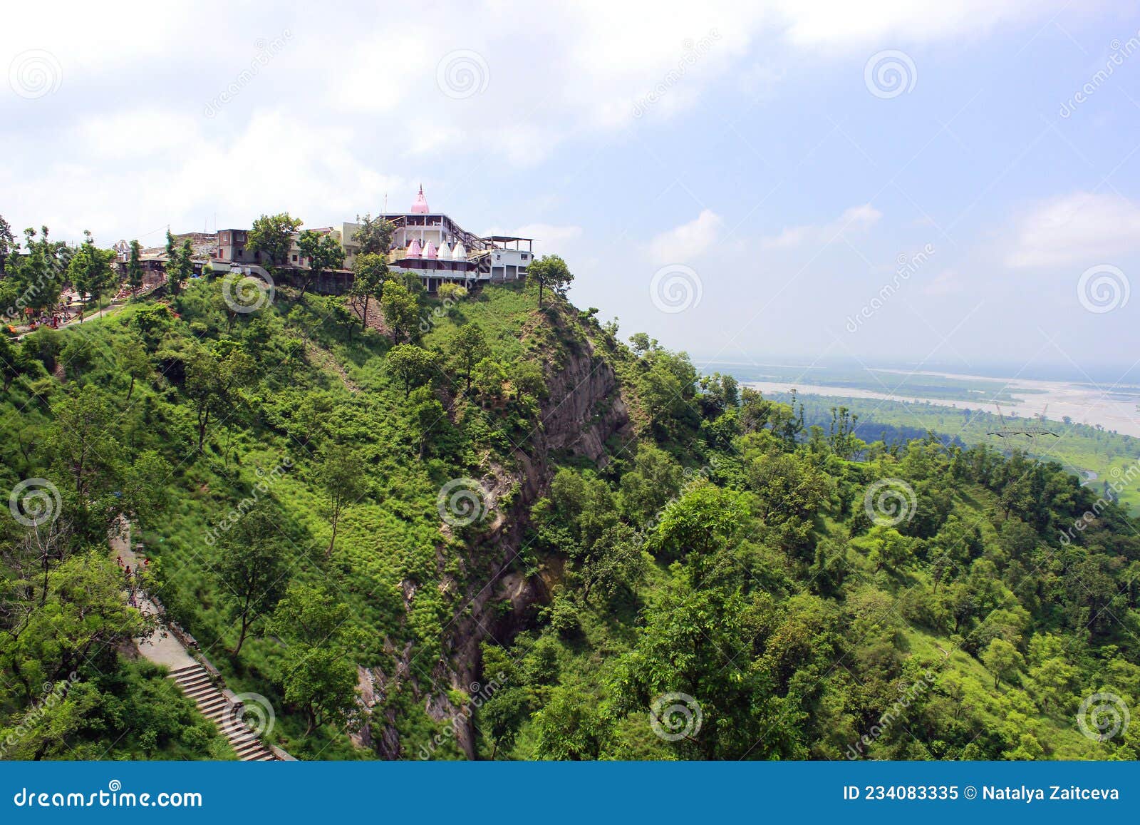 View of Maa Chandi Devi Temple, Haridwar Stock Image - Image of travel ...
