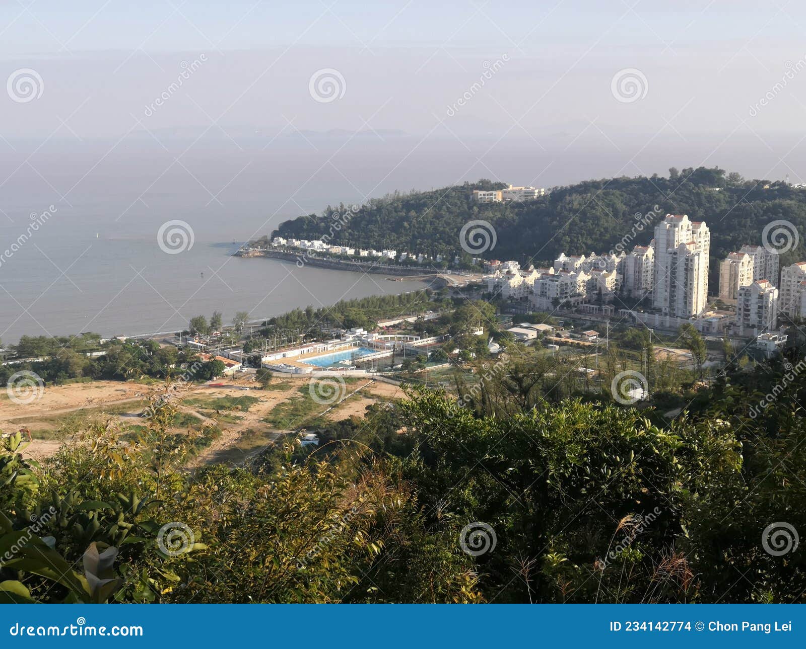 2021 View of Macau Beach stock photo. Image of 2021 - 234142774