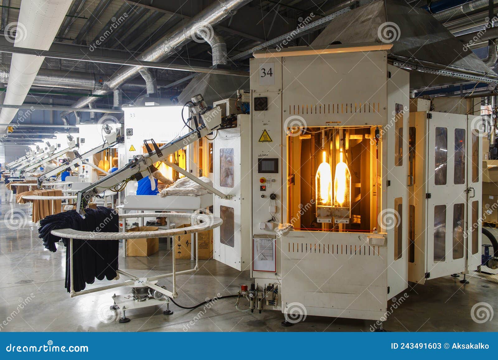 View of the Machine for Automatisation Visual Control Stock Image ...