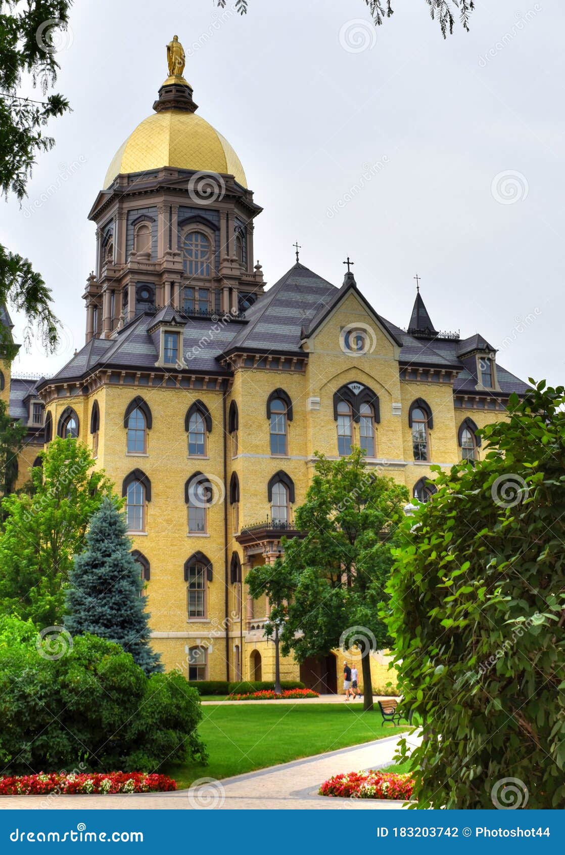 View of Main Building of Notre Dame University Editorial Photography ... View of Main Building of Notre Dame University Editorial Photography ...