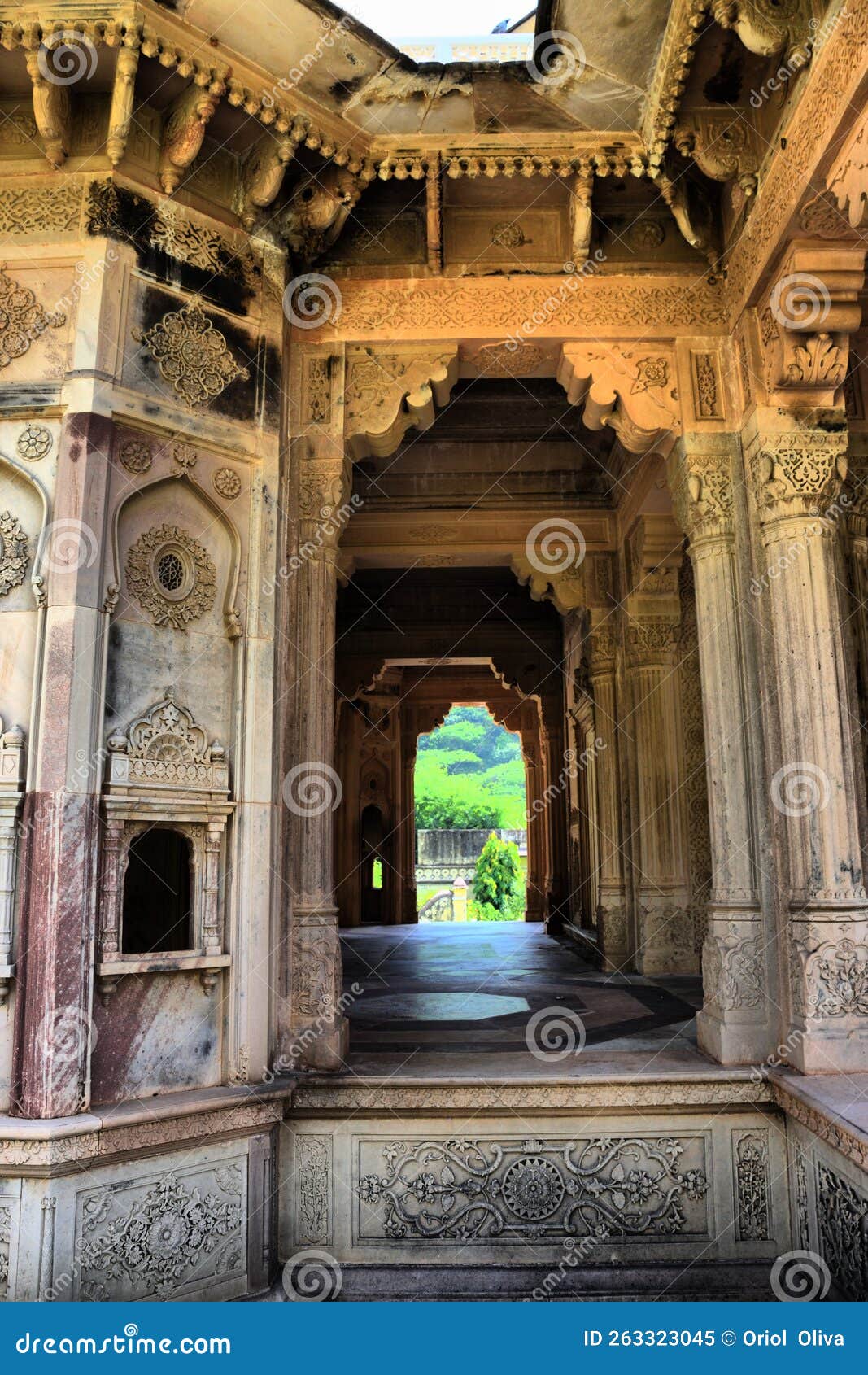 View of the Main Monuments and Points of Interest in Jaipur. Gaitor ...