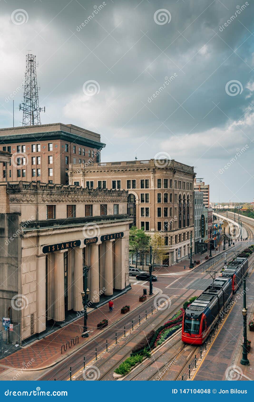 View of Main Street, in Downtown Houston, Texas Editorial Stock Photo ...